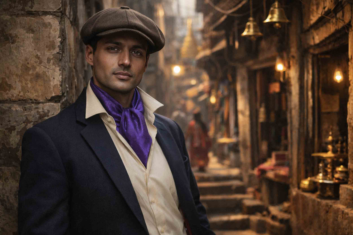 Silk Ascot Ties For Men