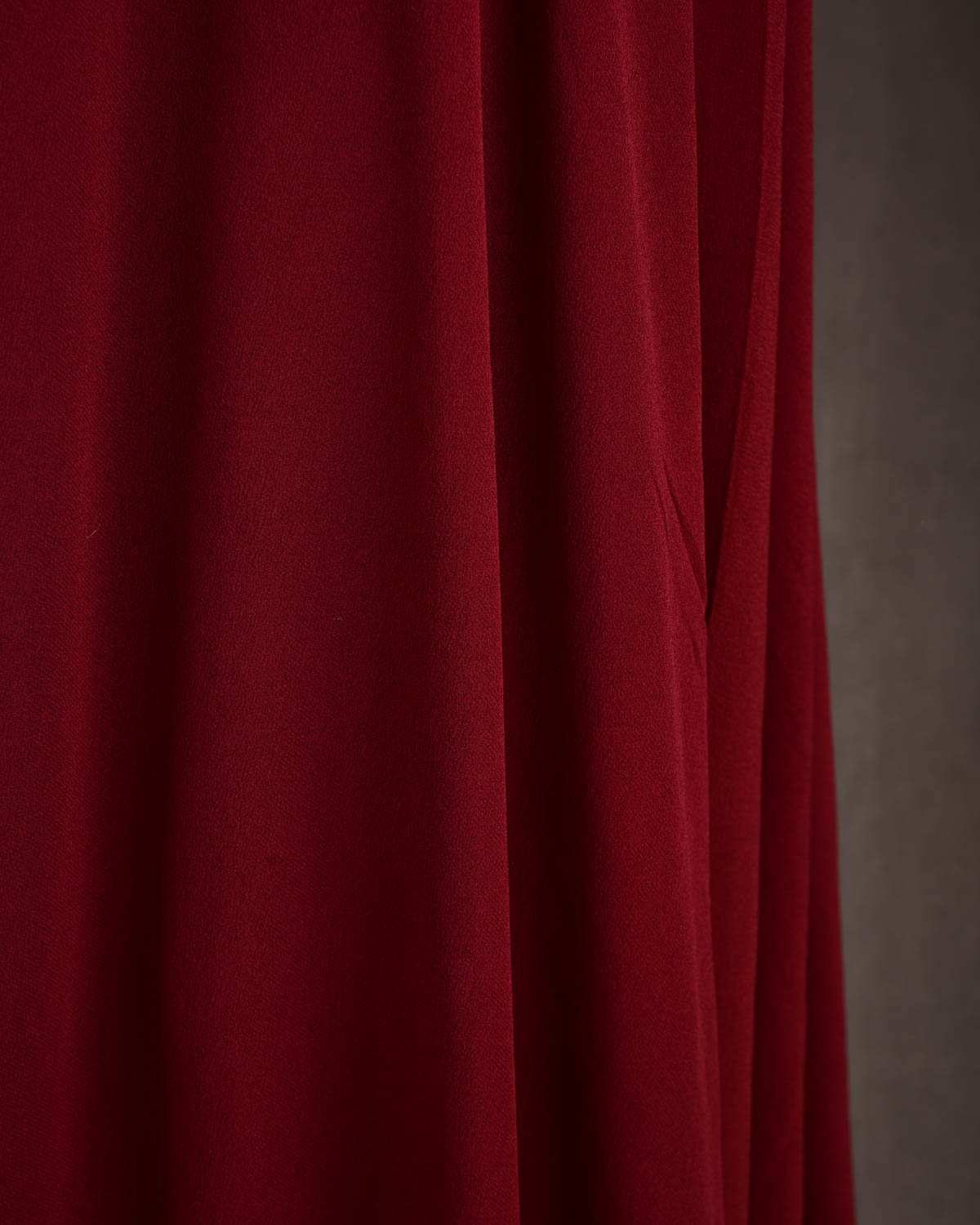 Maroon Woven Pure Georgette Fabric